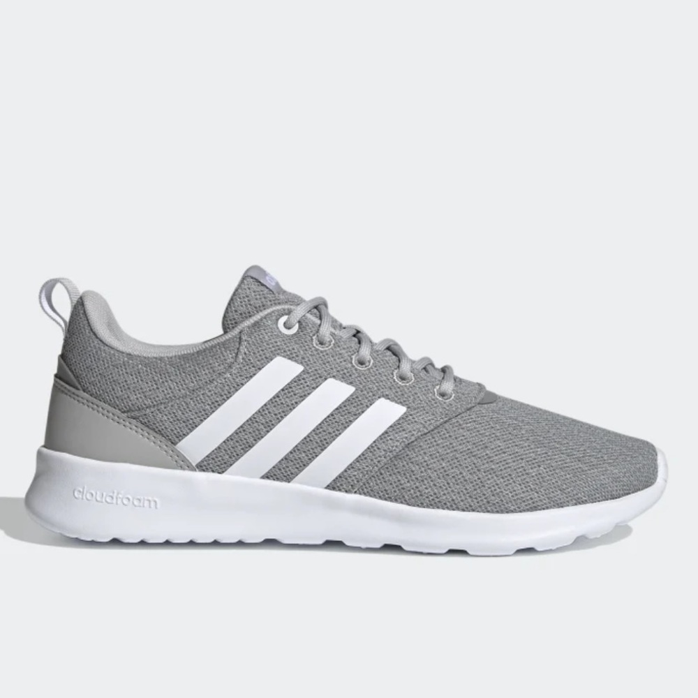 Grey Adidas Cloud Foam Sneakers - Gem